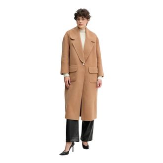Hale Bob Femme, Manteaux, Brun, Taille: 36 FR Manteau droit