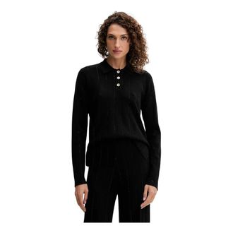 Fracomina Rundhals-Strickpullover - - Knitwear - Damen - Schwarzk - M