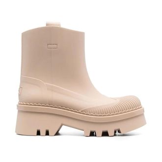 Chlo&eacute; Raina Gummistiefel - - Shoes - Damen - Beige - 36 EU