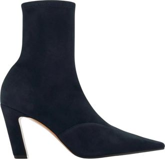 Khaite Nevada Ankle Stretch Boot 85 - - Shoes - Damen - Blau - 37 EU
