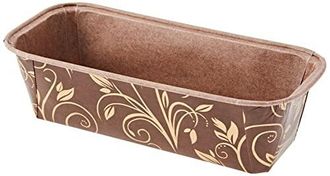 St&auml;dter Staedter Mini moule &agrave; cake en papier, 17,5 x 7 x 5 cm, marron