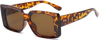 Generic Lunettes De Soleil Vintage For Hommes Et Femmes, Style Streetwear, Id&eacute;ales For Le Sport, La Plage, Les Vacances Et Les F&ecirc;tes.(Brown)