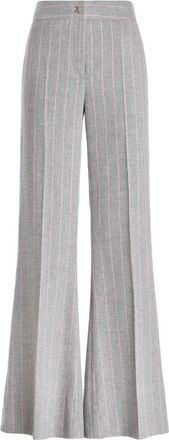Genny Hose - - Trousers - Damen - Grau - S
