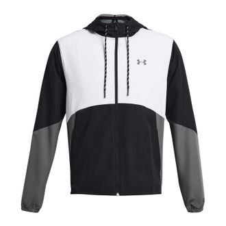 Under Armour Legacy Windjacke f&uuml;r Herren, mit Kapuze (Schwarz)