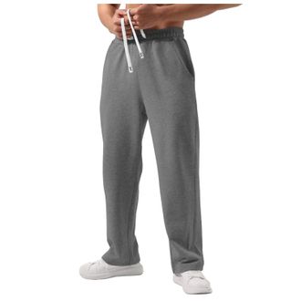 Generic Sporthose Herren, Herren Jogginghose Mit Fleecefutter F&uuml;R Sportive Freizeitaktivit&auml;Ten Bequeme Alltagsoutfits In Schlichter Designoptik