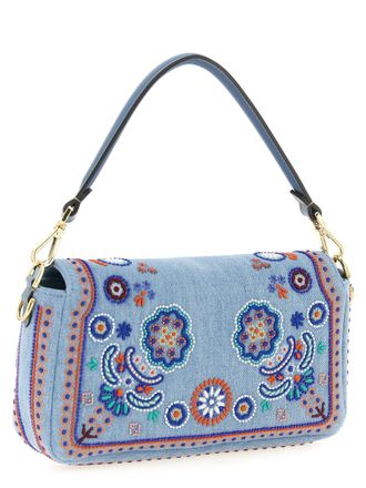 Fendi Baguette Shoulder Bag - Light Blue