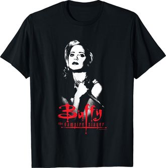 Buffy the Vampire Slayer Buffy The Vampire Slayer Buffy Summers Distressed Hero T-Shirt