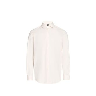 HUGO BOSS Slim Slim Mixed Shirt - Wei&szlig;