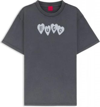 HUGO BOSS Femme, Tops, Noir, Taille: 38 FR Vintage Tee 22