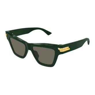 Bottega Veneta Cat Eye Sonnenbrille - - Accessories - Damen - Gr&uuml;n - 53 MM