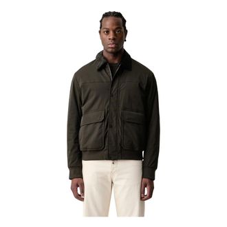 A|X Armani Exchange Veste Harrington - Homme - Vestes - Vert - Taille: M