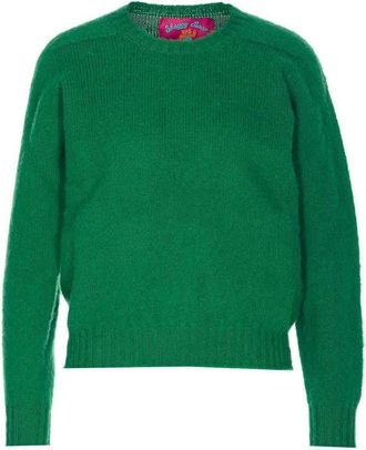 Howlin Rundhalspullover - Grün