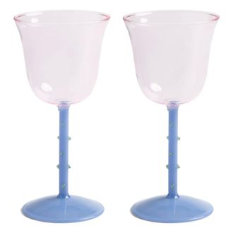 &Klevering Verres &agrave; vin Dot - Set de 2 &Klevering