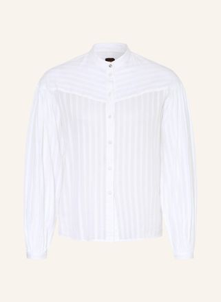 HUGO BOSS Bluse Bilmant weiss