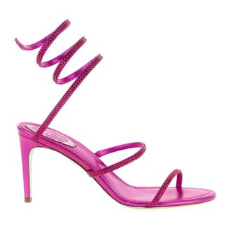 Rene Caovilla Femme, Chaussures, Rose, Taille: 36 1/2 EU Sandales Cleo