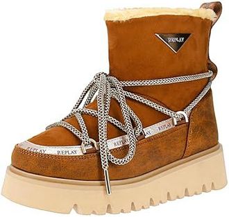 Replay Femme Gwf2h Botte Tendance, 012 Marron, 40 EU