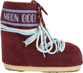 Moon Boot Femme, Chaussures, Violet, Taille: 39 EU Icon Low Suede Bottes