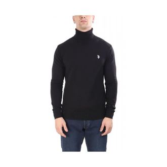U.S.Polo Association U.s. Polo Assn., Homme, Pulls, Noir, Taille: 2XL Col roul&eacute;