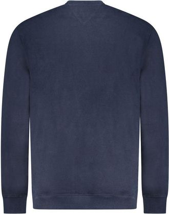 Tommy Hilfiger Embroidered Logo Cotton Sweatshirt - Navy