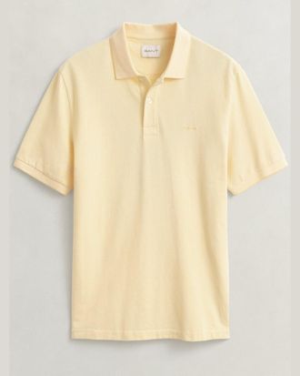 GANT Piqu&eacute;-Poloshirt aus Baumwolle mit tonaler Struktur in