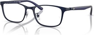 Ray-Ban Rb8773d Optics Dunkelblau Fassung Klar Glas Polarisiert 53-18