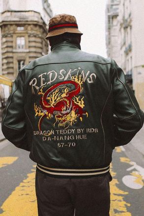 Redskins Blouson Dragon cohiba forest green