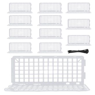 Generic M&ouml;belblocker - L&uuml;ckenstopper unter dem Sofa, Barriere unter dem Bett | Katzenspielzeug-Blocker, 12er-Pack, Bodenschutzplatte, verhindert, DASS Haustie