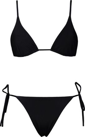 Anekdot Damen vegan Bikini Set Olbia Triangle Schwarz