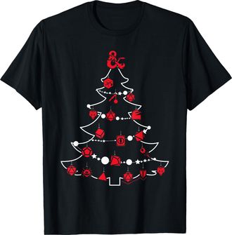 Dungeons & Dragons Weihnachtsbaum-W&uuml;rfelkugeln T-Shirt