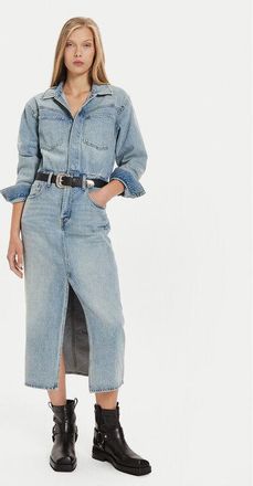 Levi's Jeanskleid Western 0002Q-0000 Blau Regular Fit