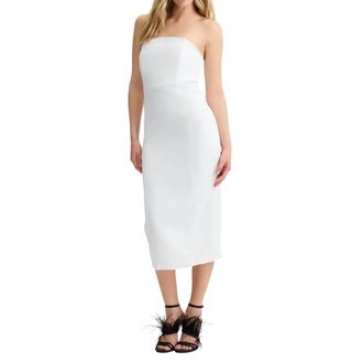 Liu Jo Ca5273T2957.X0256 Etuikleid - - Dresses - Damen - Wei&szlig; - XL