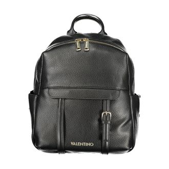 Mario Valentino Mario Valentino Schwarzer Polyurethan Damen Rucksack