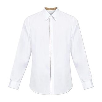 Burberry Herren, Shirts, Wei&szlig;, MGr&ouml;&szlig;e