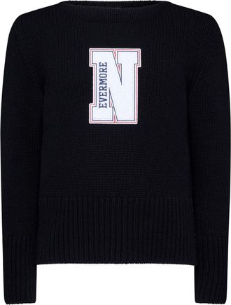 Thom Browne Pullover mit Slogan-Print - Schwarz