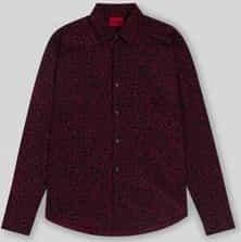 HUGO BOSS Slim Fit Freizeithemd aus reiner Baumwolle Modell ERMO