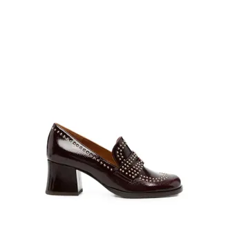 Chie Mihara Femme, Chaussures, Violet, Taille: 38 1/2 EU Mocassins Taleah clout&eacute;s