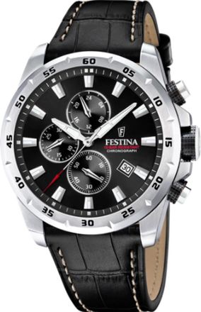 Festina Homme, Accessoires, Noir, Taille: ONE Size Timeless Chronograph