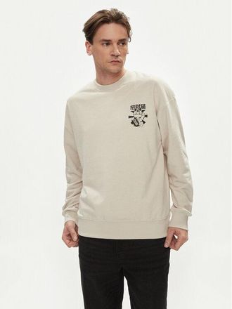 Jack & Jones Jack & Jones Sweatshirt Dirk 12249455 Beige Wide Fit