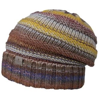 Lierys Bonnet Bernardo Oversize Femme/Homme - Made in Germany de Grande Taille Bonnets pour Femme en Tricot avec Revers, Oversize, Hiver Automne-Hiver - Tail