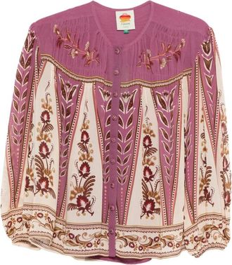 Farm Rio Farm Rio, Femme, Blouses et Chemises, Multicolore, Taille: 38 FR Shirt