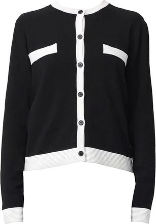 Karl Lagerfeld Femme, Pulls, Noir, Taille: 40 FR Classic Cardigan