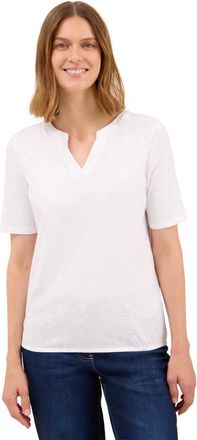 Cecil Damen 3227525 Shirt im Tunika-Look, White, X-Large