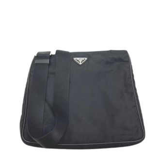 Prada Pre-owned Vintage Nylon Cross Body Bag - - Pre-owned - Damen - Schwarzk - ONE SIZE