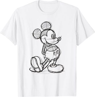 Disney Mickey Mouse Mickey Sketch T-Shirt