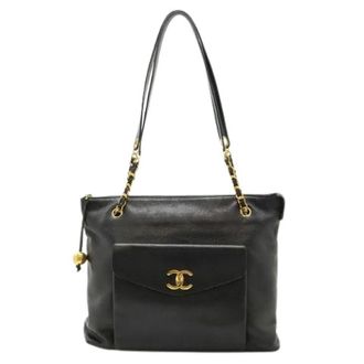 Chanel Pre-owned Vintage Tote Bag - - Pre-owned - Damen - Schwarzk - ONE SIZE