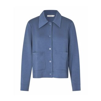 Masai Femme, Blouses et Chemises, Bleu, Taille: 42 FR Long Sleeve Shirt