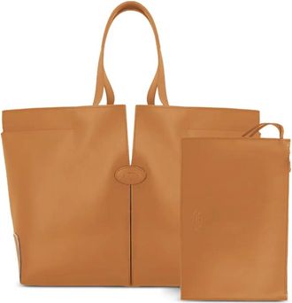 Tod's sac à main Di Bag Folio médium - Marron