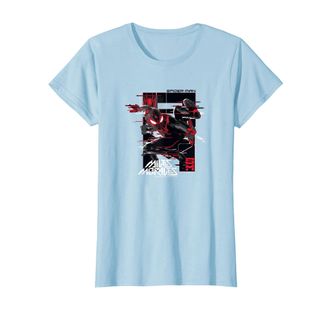 MARVEL Spider-Man: Miles Morales Action Shot Glitch T-Shirt