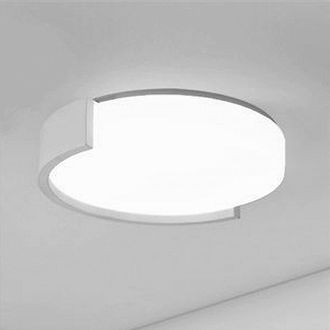Trade Shop Plafoniera Led 24watt Cerchio Bianco Moderno Da Soffitto Tonda Luce Fredda 50101