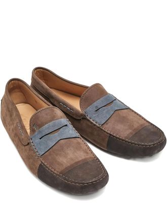 Tod's mocassins en daim (2024) - Marron